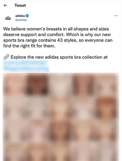 Adidas Sports Bra Adverts Banned Over Bare Breasts