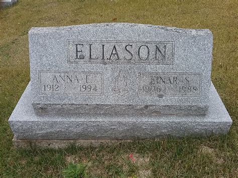 Anna Elizabeth Cohick Eliason 1912 1994 Find A Grave äreminne