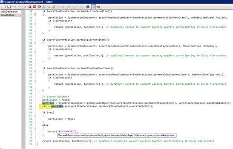 Axapta How To Execute In Right Way Case Management Workflow Stack