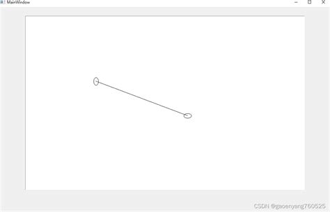 Qt图形视图框架自定义椭圆控件与线段交互 CSDN博客