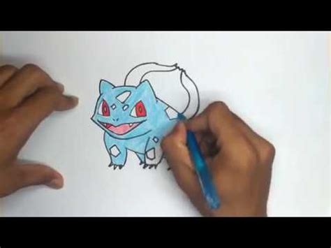 How to Draw and Coloring Pokemon Bulbasaur Pokémon Bulbasaur Cara menggambar