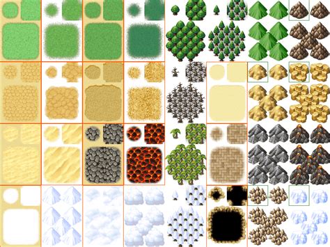 Rpg Maker Vx Ace World Map Tileset Terylong