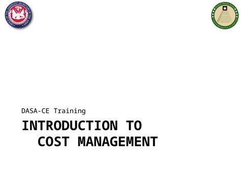 Pptx Introduction To Cost Management Dasa Ce Training Dokumentips