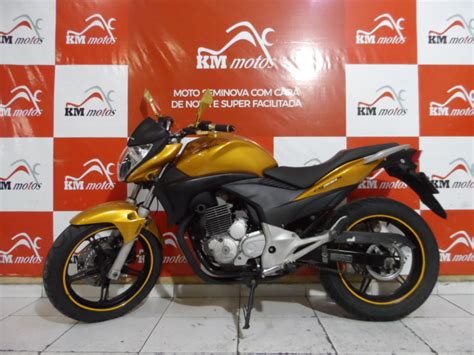 Honda Cb R Amarela P Km Motos Sua Loja De Motos Semi Novas