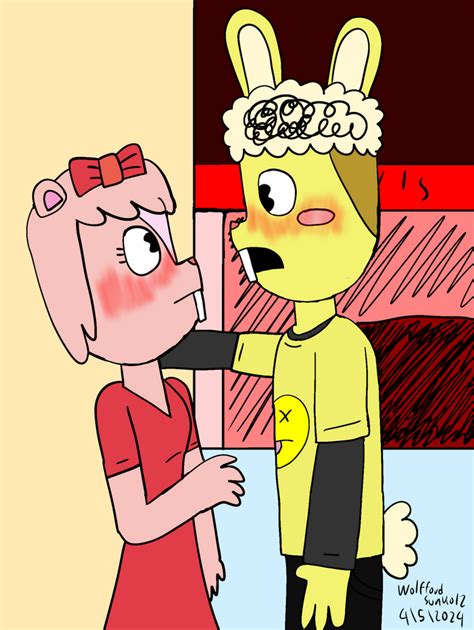 Phew That Was Close Cuddles X Giggleshtf By Wolffordsunko12 On