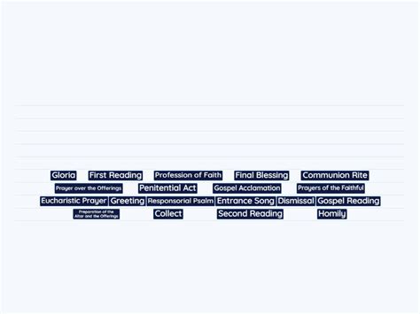 Parts Of The Mass Sequence Word Magnets Parts Of The Mass Sequence Word Magnets