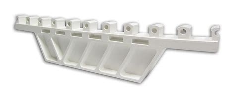 Supergrip Parallel Grating Radial Support 6 Inch White