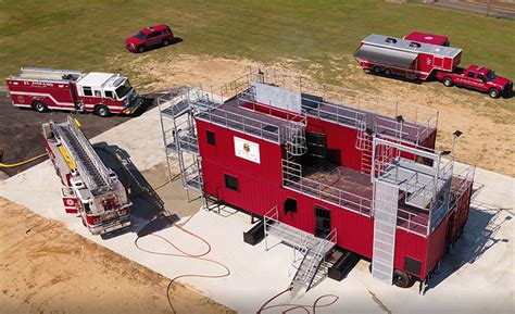 Conex Fire Training Structures News Flash • Goochland Fire Rescue