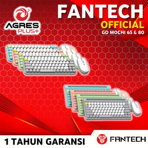 Jual Fantech Go Mochi 80 65 Combo Set Keyboard Mouse Wireless Agp Shopee Indonesia