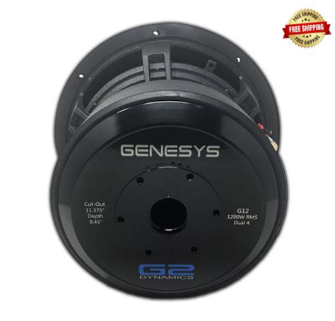Subwoofers G2 Dynamics Audio Genesys Series
