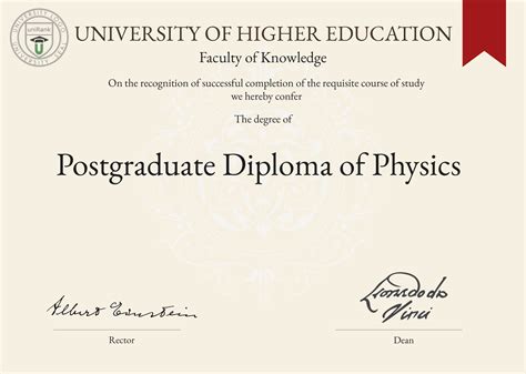 Postgraduate Diploma Of Physics Pgdip Physics