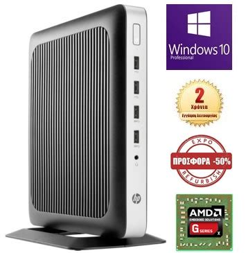 Hp Thin Client T Amd G Series Gx Ghz Gb Gb Ssd Windows Pro