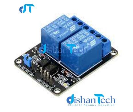 2 Channel 5V Relay Board Module DishanTech BD