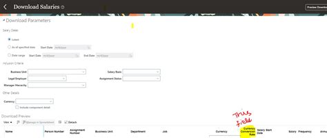 Remove Currency Conversion Rate Field On Download Salaries Page — Cloud