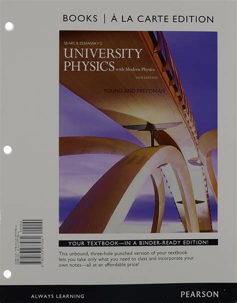 University Physics With Modern Physics Books A La Carte
