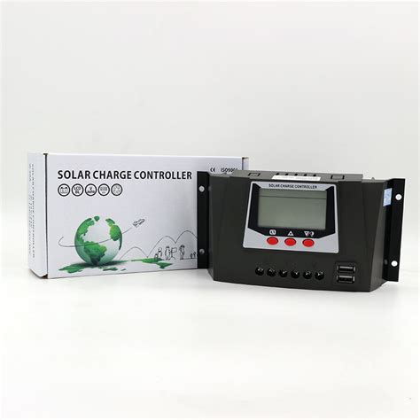 Donghui Pwm Solar Charger Controller 40a 12v 24v Solar Charge