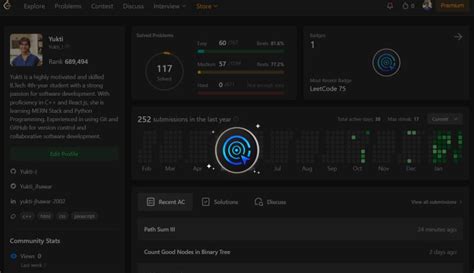 Yukti Jhawar On Linkedin Dsa Cpp Problemsolving Leetcodechallenge