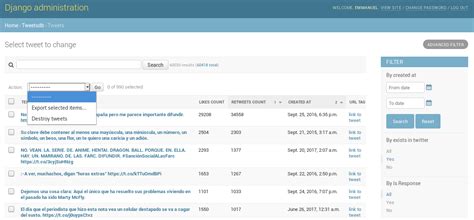 GitHub Divisiondeariza Tweets Dashboard Dashboard For Analyzing Filtering And Erasing Tweets