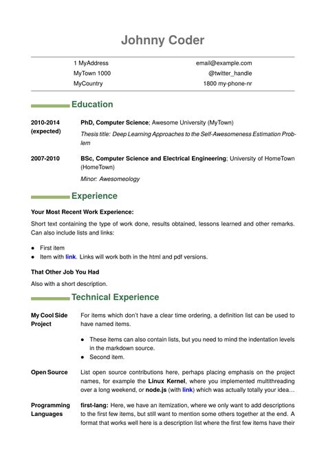 pandoc templates