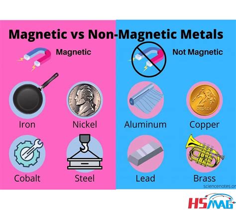 List Of Magnetic Metals Magnets By Hsmag