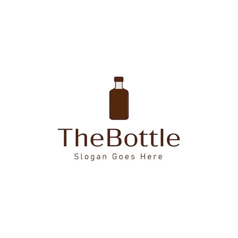 Premium Vector Bottle Vector Logo Design
