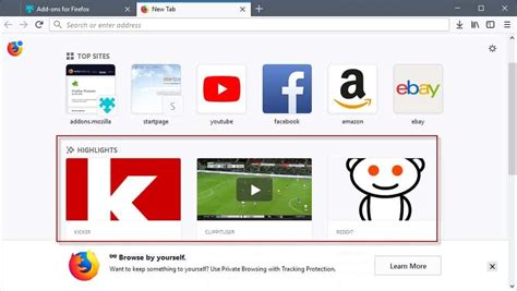 how to hide highlights in firefox ghacks tech news