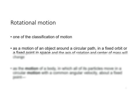 SOLUTION: Physics rotational motion law of gravity definition formulas sample problems - Studypool