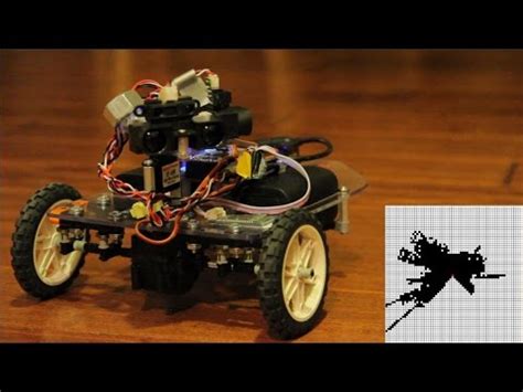 Room Mapping Robot Using A Pyboard And IR Sensors YouTube