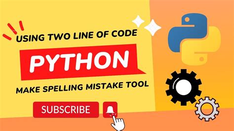 Spelling Mistake Tool Using Python By Coding Baba 2023 Youtube