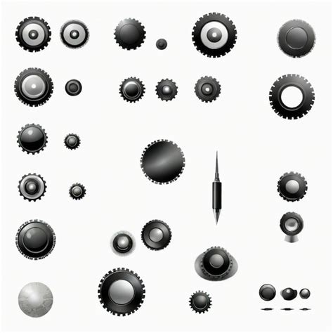 Improve Vector Set White Background Isolated A High Qual Premium Ai Generated Vector