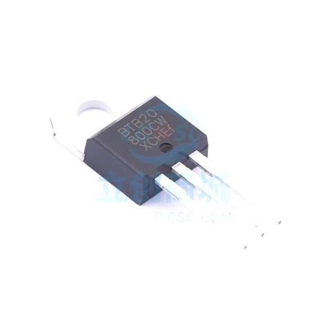 2 Pcs Thyristor Scr Module Bidirectional Scr To 220b Btb20 800cw