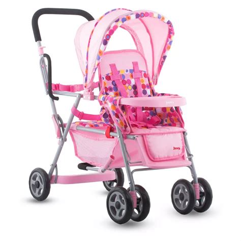Joovy Toy Caboose Pink Standard Double Seat Stroller For Sale Online Ebay