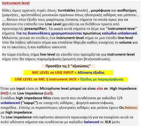 Db Dbm Dbu Dbv Dbfs Line και Instrument Levels Avsite
