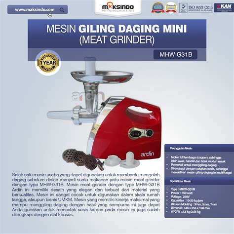 Jual Mesin Giling Daging Mini Di Denpasar Bali Toko Mesin Maksindo Denpasar Bali