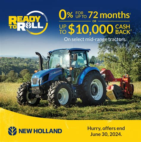 New Holland Tractors And Agriculture Equipment At Valley Implement In