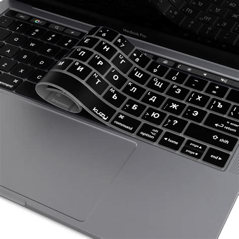 Wygch Russian Language Keyboard Cover For Macbook Pro 13