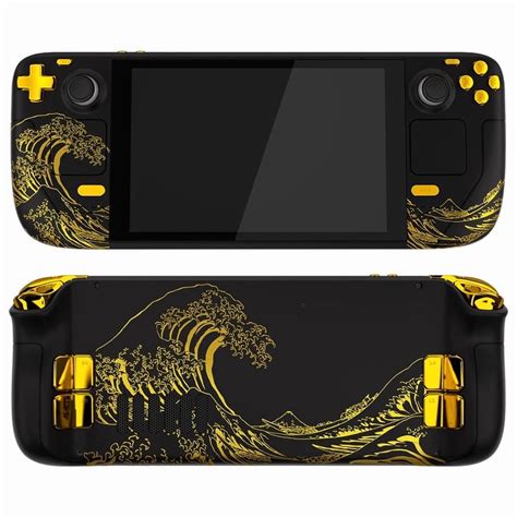 Extremerate Custom Faceplate Back Plate Shell For Steam Deck Lcd The