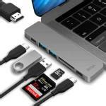 Buy EKSA USB C Hub Adapter Upgraded Aluminum 7 In 2 Type C Hub For MacBook Pro 13 And 15 2021