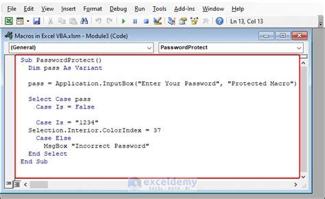Learn Excel Macros And Vba Programming Free Tutorial And 50 Examples