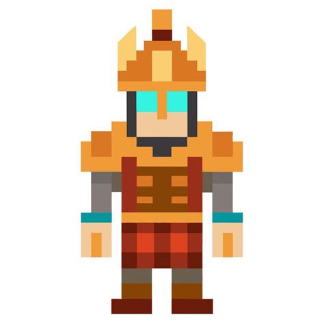 Pixelated Character Vector Art Icons And Graphics For Free Download