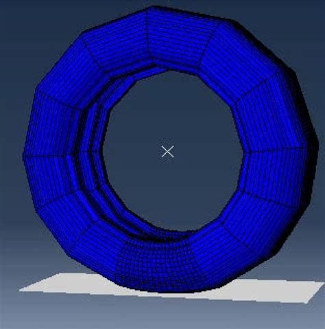 Fig2 Tire Model In Abaqus Software Download Scientific Diagram