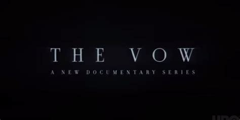 Hbo Announces Premiere Date For The Vow A Portrait Of Nxivm