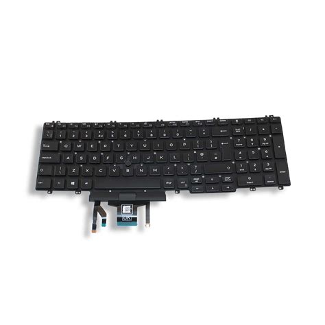 Uk Black Backlit Keyboard Assembly Dell Latitude 5500 V35f8 Tekeurope