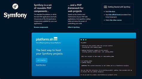 Symfony Php Y Web Application Trabjando En Armonia Youtube