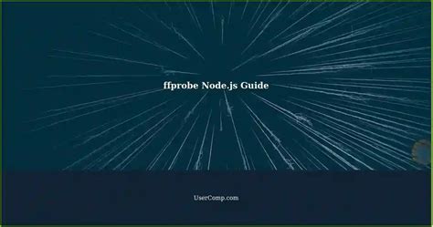 defining ffprobe in node js a guide to video duration data