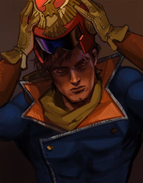 Monkii Mjooolnina Captain Falcon F Zero F Zero Falcon Densetsu