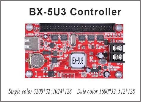 Led Controller Card Bx 5u3 Onbon Control System 1281024 Pixel P10 Led