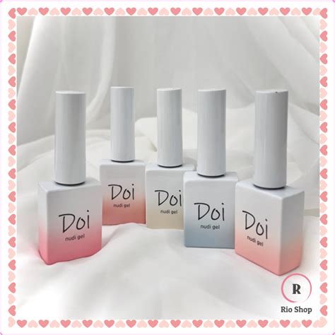 Nailbayo X Doi Series Nudi Gel Syrup Nail Shopee Malaysia