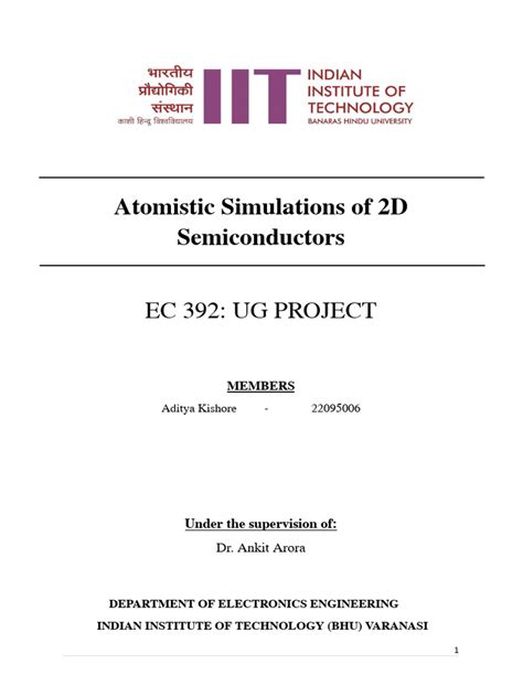 Atomistic Simulations Report Pdf Graphene Density Functional Theory