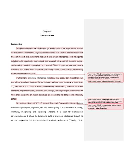 Chapter 1 Sample Sample Chapter 1 The Problem Introduction Multiple